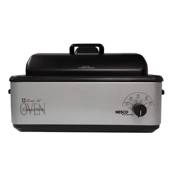Nesco 4842-47 Professional Roast Air Silver 12-quart Convection Roaster ...