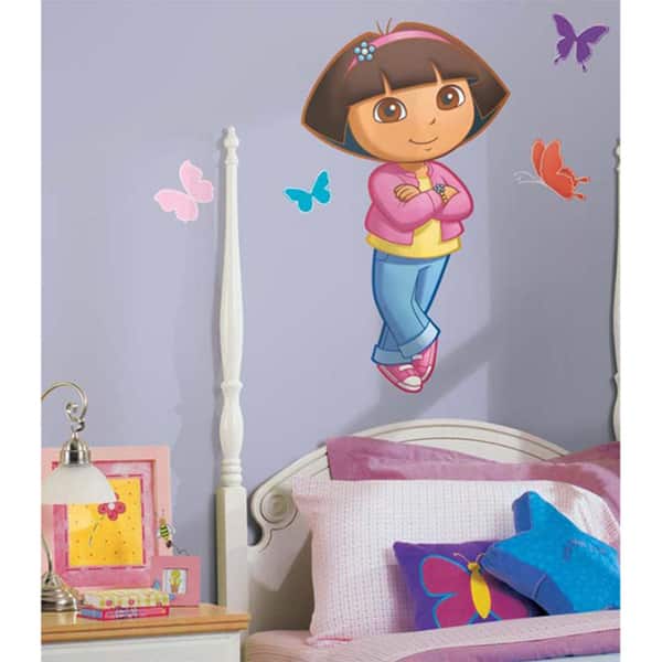 Dora the Explorer Peel and Stick Giant Wall Decal - Bed Bath & Beyond ...