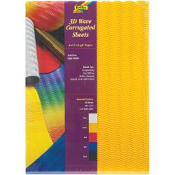 Folia 3D Wave Corrugated Paper (Pack of 10) - Bed Bath & Beyond - 6218158