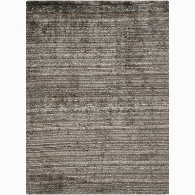 Artist's Loom Hand-woven Shag Rug (9' x 13') - Overstock - 6234159