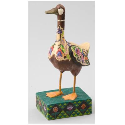 Jim Shore Lady of Lake Goose Figurine - Overstock - 6264873