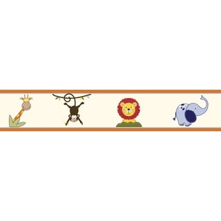 Sweet JoJo Designs Jungle Time Wall Border - Bed Bath & Beyond - 7707241