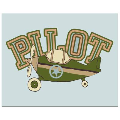 'Airplane Pilot' Print Art - Overstock - 7720293