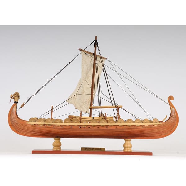Old Modern Handicrafts Viking Small Model Boat - Bed Bath & Beyond ...