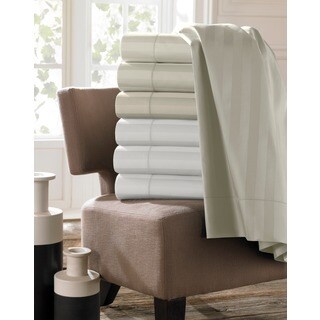 Damask Stripe Rayon from Bamboo/ Organic Cotton 400 Thread Count Sham ...