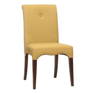 Dark Brown Scroll Dining Chairs (Set of 2) - Bed Bath & Beyond - 7753175