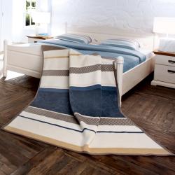 Bocasa Lorena Beige Woven Throw Blanket - Bed Bath & Beyond - 6312889