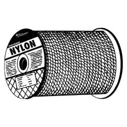 Braided Quarter-inch Nylon Rope (1000 feet) - Bed Bath & Beyond - 6392902