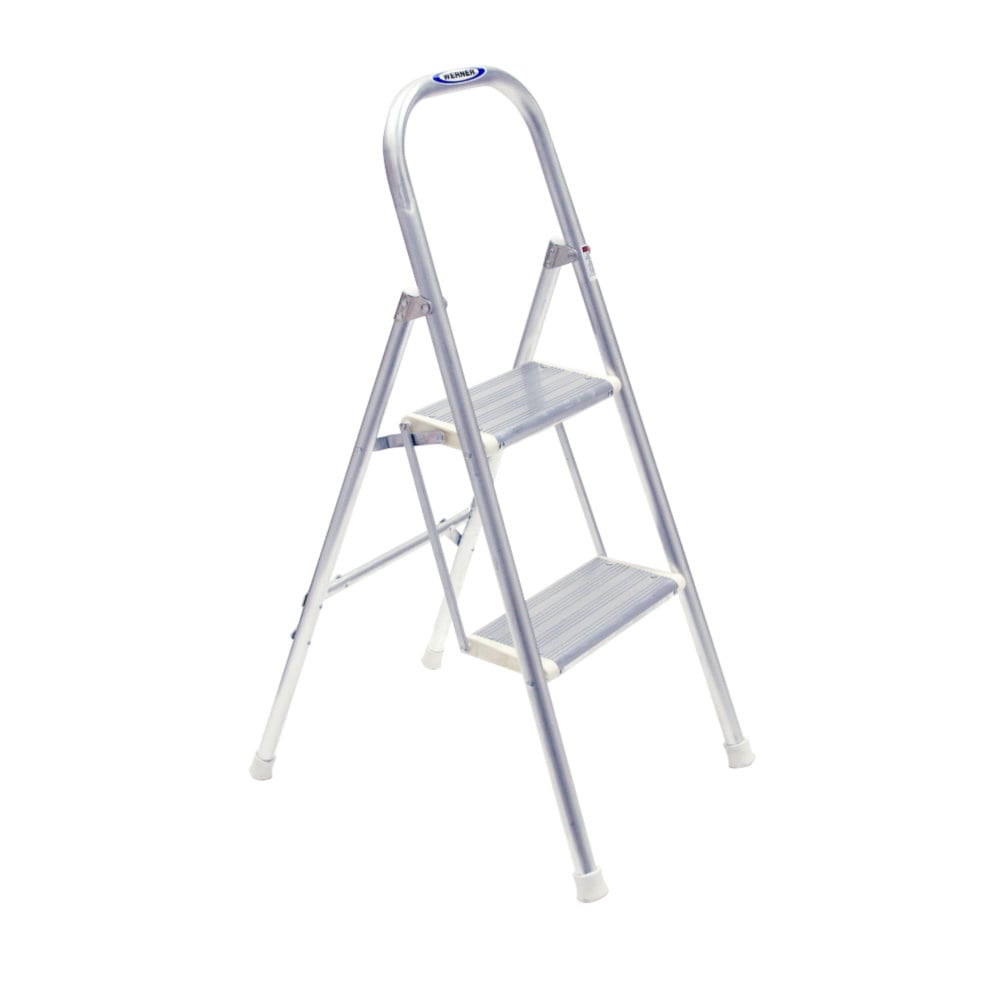 Werner 48-inch Aluminum Utility Step Ladder - Free Shipping Today ...
