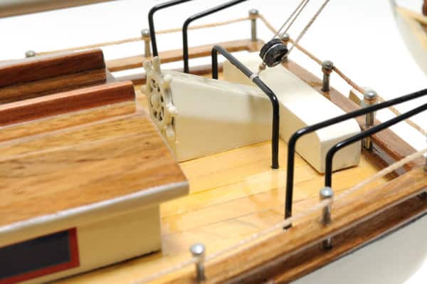 Old Modern Handicrafts Skipjack Painted Model Ship - Bed Bath & Beyond ...