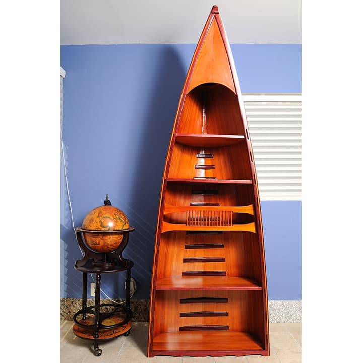 Old Modern Handicrafts Canoe Book Shelf - Overstock - 7847220