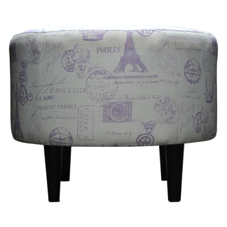 Round Sophia French Grape Ottoman - Bed Bath & Beyond - 7866230