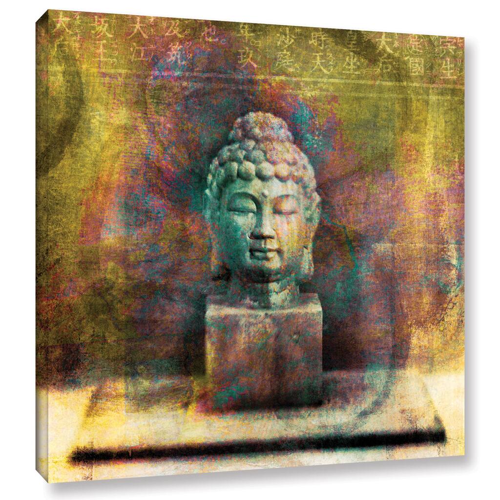 The Curated Nomad Elena Ray 'Buddha' Gallery-wrapped Canvas - Overstock ...