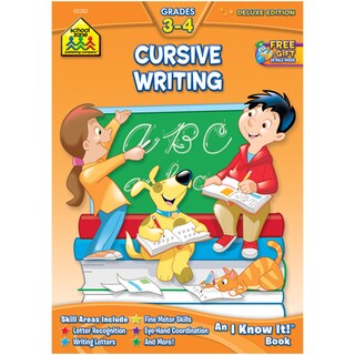 School Zone Cursive Writing Workbook - Bed Bath & Beyond - 7879100