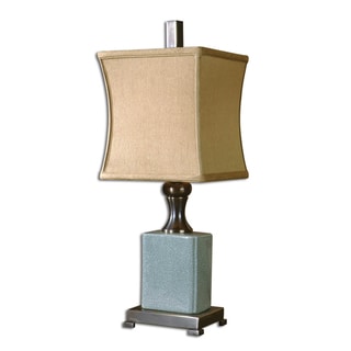 Uttermost Bernadette Crackled Blue Buffet Lamp - Bed Bath & Beyond ...