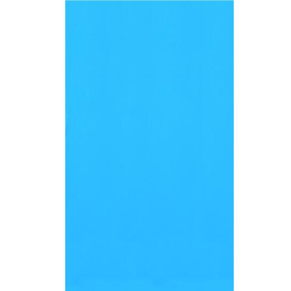 Blue 21-ft Round Standard Gauge Overlap Liner - 48/52-in - Bed Bath ...