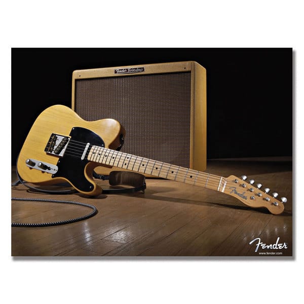 Fender 'Telecaster and the Blues' Canvas Art - Bed Bath & Beyond - 7897241