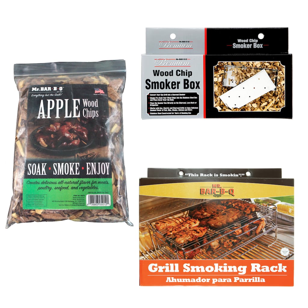 Mr. BBQ Complete Apple Smoker Kit - Overstock - 6629083