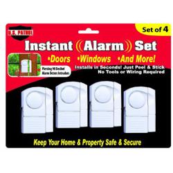U.S. Patrol Instant Alarm Set (Set of 4) - Bed Bath & Beyond - 6689187