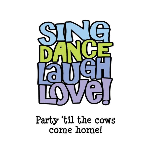 Art Impressions Say It Loud! Cling Rubber Stamp-Sing Dance Set - Bed ...