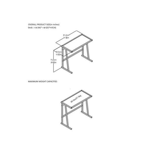 Ameriwood Home Color Changing Student Desk - Bed Bath & Beyond - 7917857