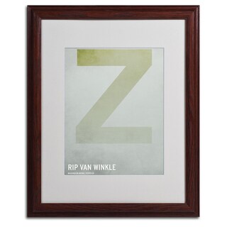 Christian Jackson 'Rip Van Winkle' Framed Matted Art - Bed Bath ...