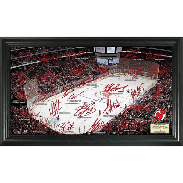 New Jersey Devils Signature Rink Portrait - Bed Bath & Beyond - 7969639