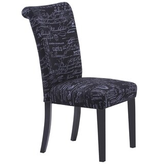 Voyage Script Dining Chairs (Set of 2) - Bed Bath & Beyond - 7986241