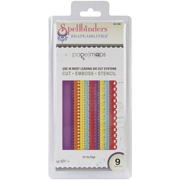 Spellbinders Shapeabilities Dies-On The Edge - Bed Bath & Beyond - 7995459