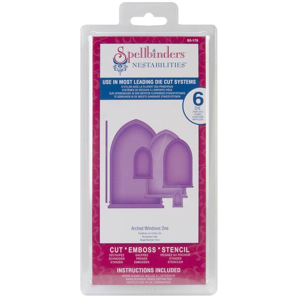 Spellbinders Nestabilities Dies-Arched Windows 1 - Bed Bath & Beyond ...