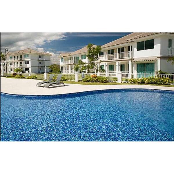 Emrytile Onix Pool Tile Nieve Color Blend Piscis 1 x 1 on a 12.2 x 18.1 ...