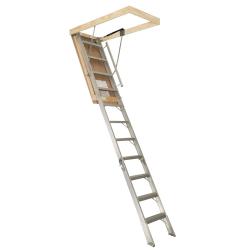 Aluminum Gas Strut 12-foot Attic Stair - Bed Bath & Beyond - 6813629