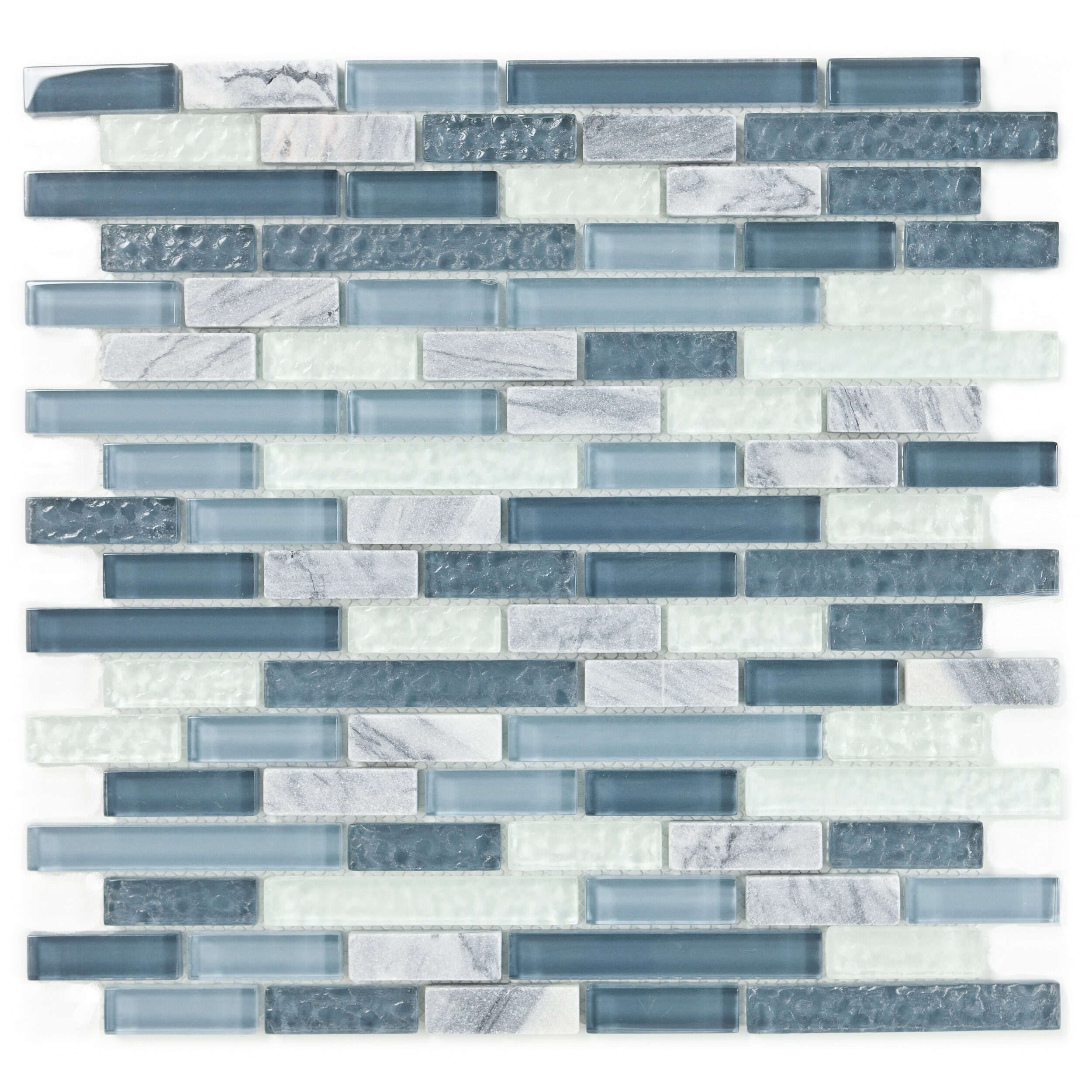 ICL H-137 Blue/Grey Glass and Stone Mix (Case of 11) - Bed Bath ...