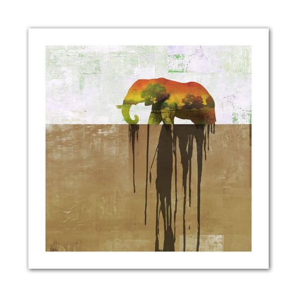 Greg Simanson 'Dissolve II' Unwrapped Canvas - Bed Bath & Beyond - 8006668