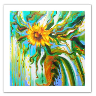 Susi Franco 'Sunflower Melting' Unwrapped Canvas - Bed Bath & Beyond ...