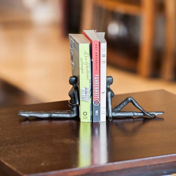Ladies Stretching Metal Bookend Set - Bed Bath & Beyond - 8028824