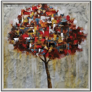 Ren Wil Giovanni Russo 'Elements' Hand-painted Canvas Art - Bed Bath ...