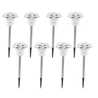 CAP Stainless Steel Solar Lights (Set of 8) - Bed Bath & Beyond - 8035861