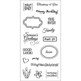 Fiskars Clear 3"X6" Sheet-Simple Expressions - Bed Bath & Beyond - 8036038