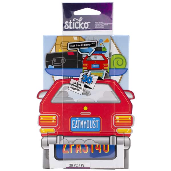 Sticko Stickofy Sticker Roll-License Plate - Bed Bath & Beyond - 8036378