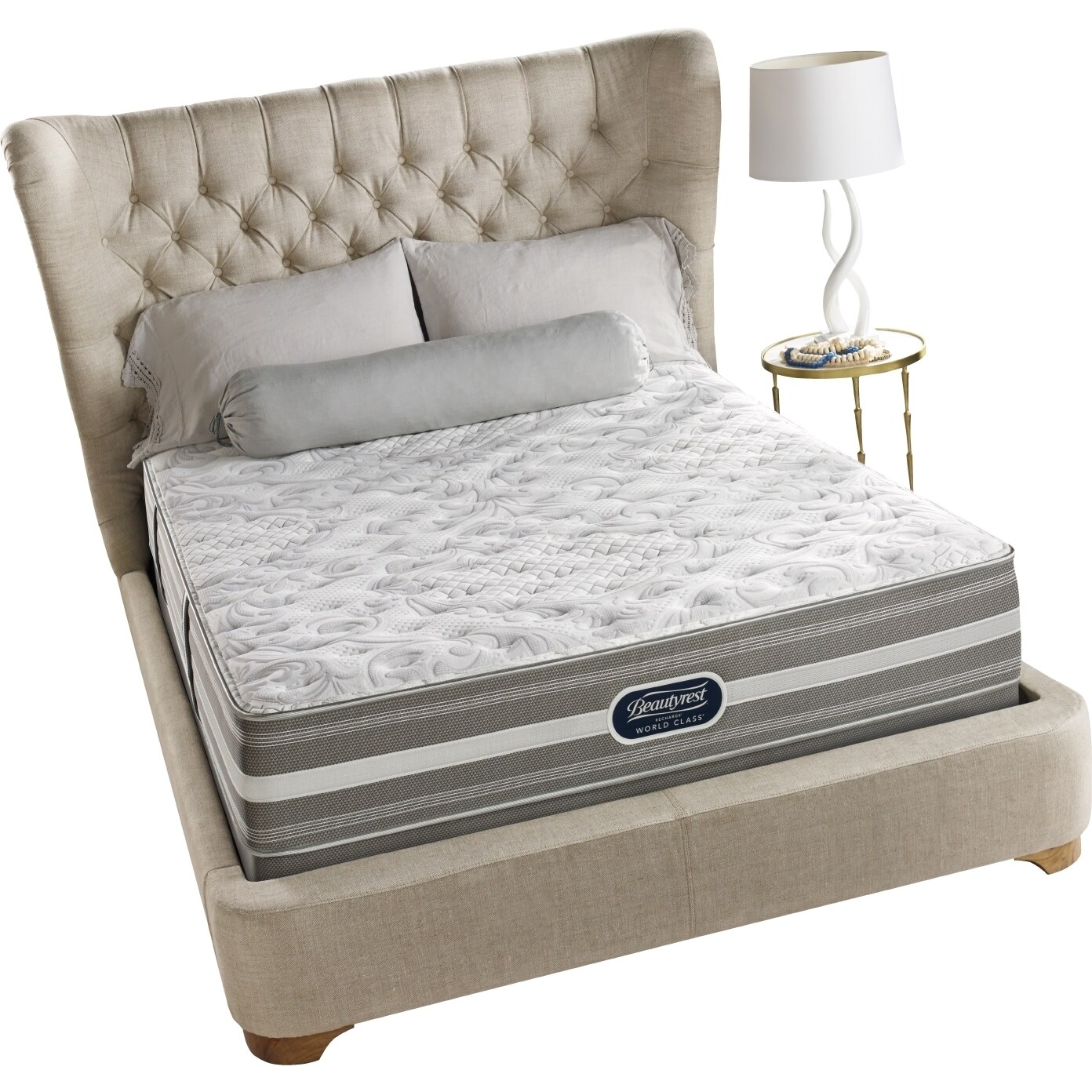 Beautyrest Recharge World Class Sea Glen Extra Firm Queen size Mattress Set Bed Bath Beyond 8046936