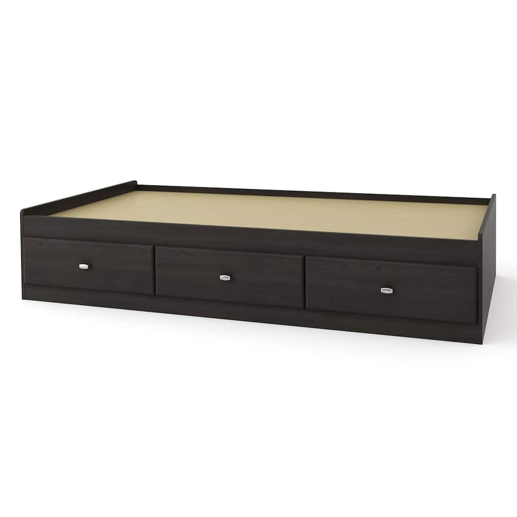 Altra Dark Russet Cherry 3-drawer Mates Bed - Overstock - 8060316