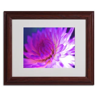 Kathy Yates 'Mod Dahlia' Framed Giclee Print Matted Art - Bed Bath ...