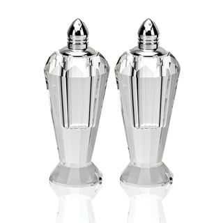 Crystal Preston-cut Salt and Pepper Set - Bed Bath & Beyond - 8084449