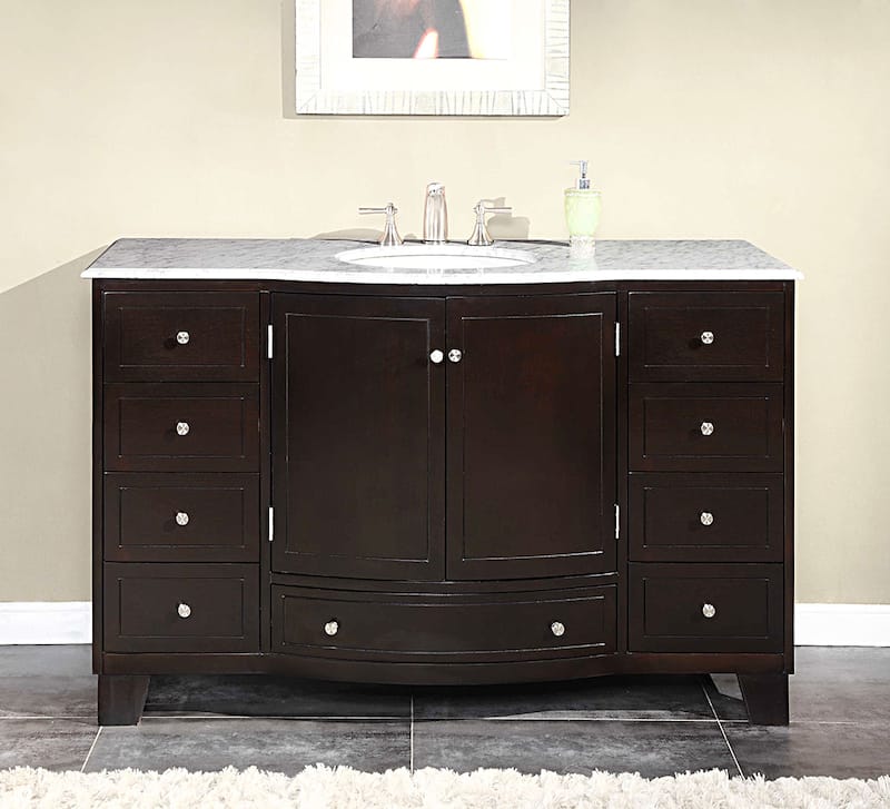 55 in, Single Bathroom Vanities - Bed Bath & Beyond
