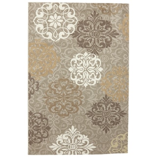 Mohawk Madison Open Vista Dark Beige Rug (5'3 x 7'10) - 5'3 x 7'10 ...