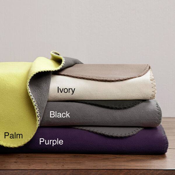 Premier Comfort Reversible Microfleece Blanket - Bed Bath & Beyond ...