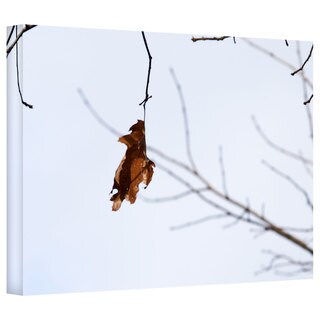 Lora Mosier 'Last Leaf' Gallery-Wrapped Canvas - Multi - Bed Bath ...