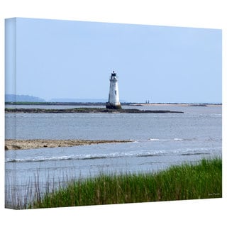 Lora Mosier 'Tybee Island's Unofficial Lighthouse' Gallery-Wrapped ...