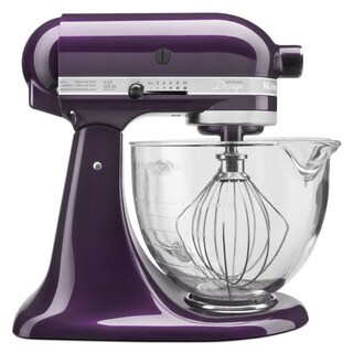 KitchenAid KSM155GBPB Plumberry 5-quart Artisan Design Tilt-Head Stand ...